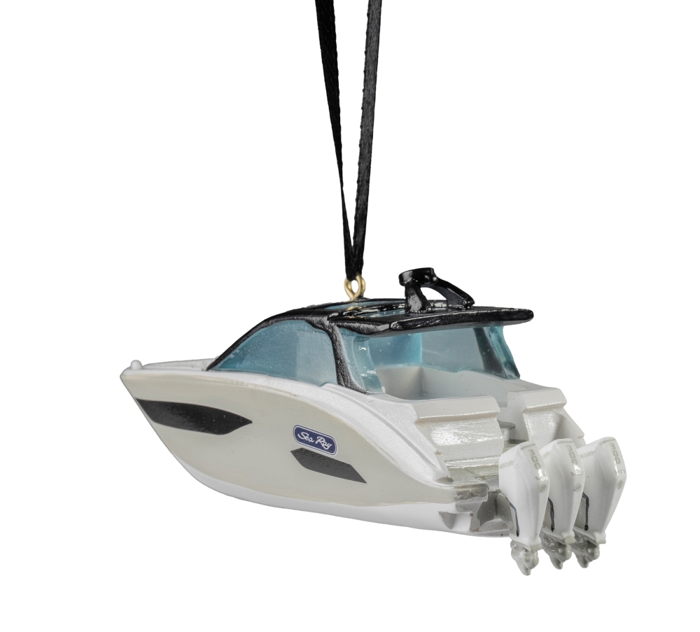 Sea Ray Sundancer 370 Outboard Ornament | Sea Ray Collection