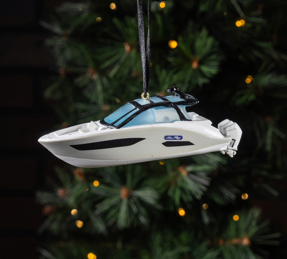 Sea Ray Sundancer 370 Outboard Ornament | Sea Ray Collection